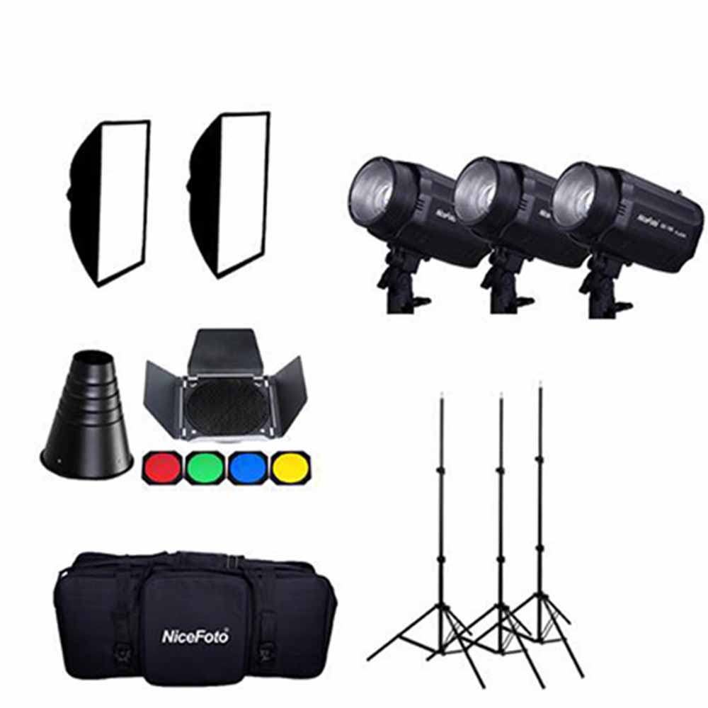 کیت فلاش نایس فوتو NICEPHOTO GE180 ⭐️| مشخصات + قیمت + خرید کیت فلاش