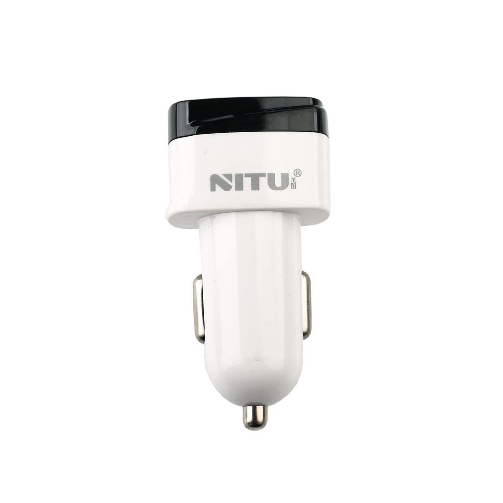 قیمت شارژر فندکی 2 پورت نیتو NITU NT-CC835F |⭐ خرید | دیدنگار