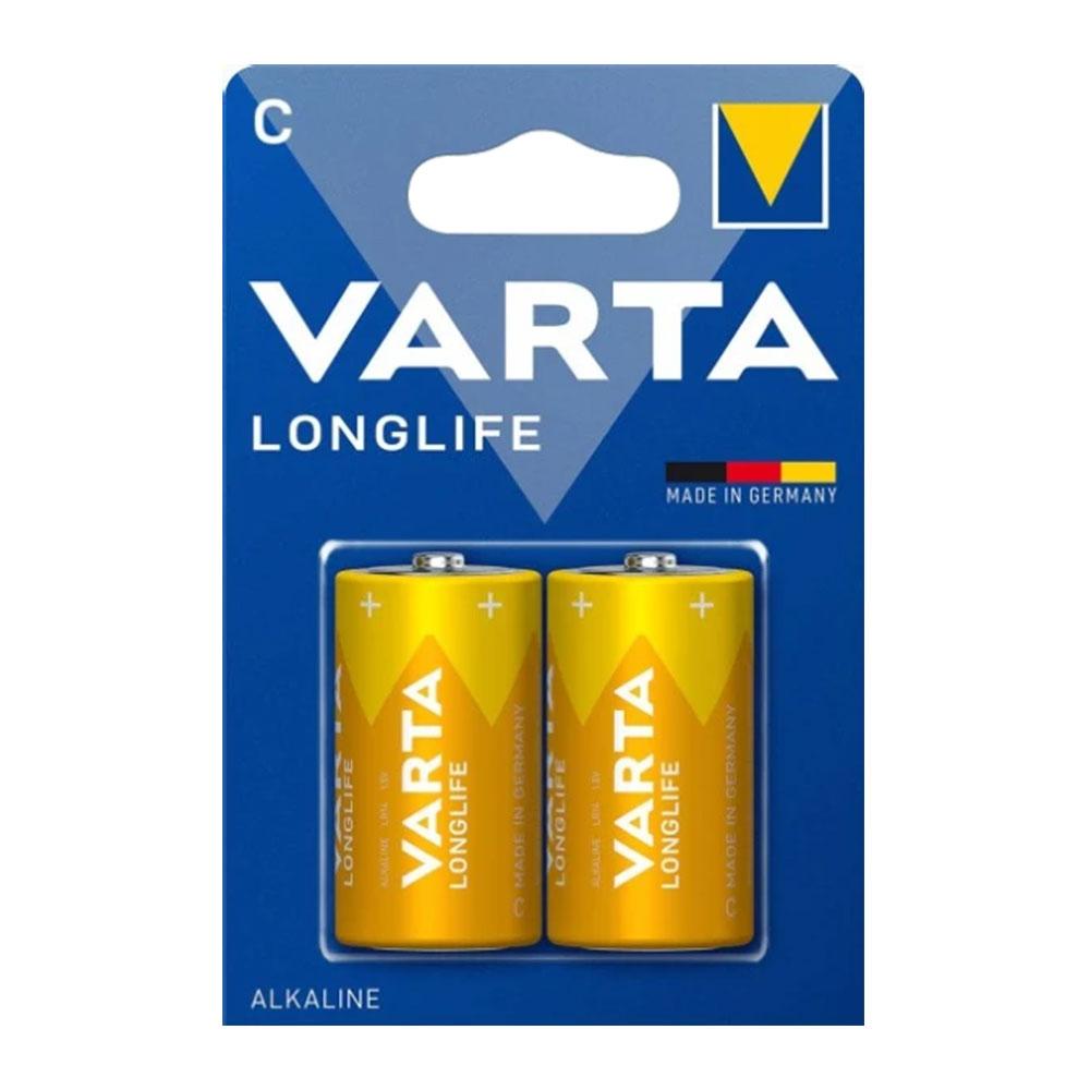 باتری آلکالاین وارتا Varta Longlife (2عددی) | دیدنگار