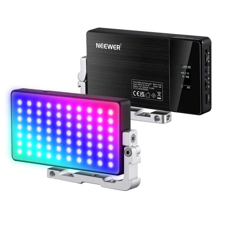 ویدیو لایت نیور Neewer SL90 RGB LED Video Light | دیدنگار