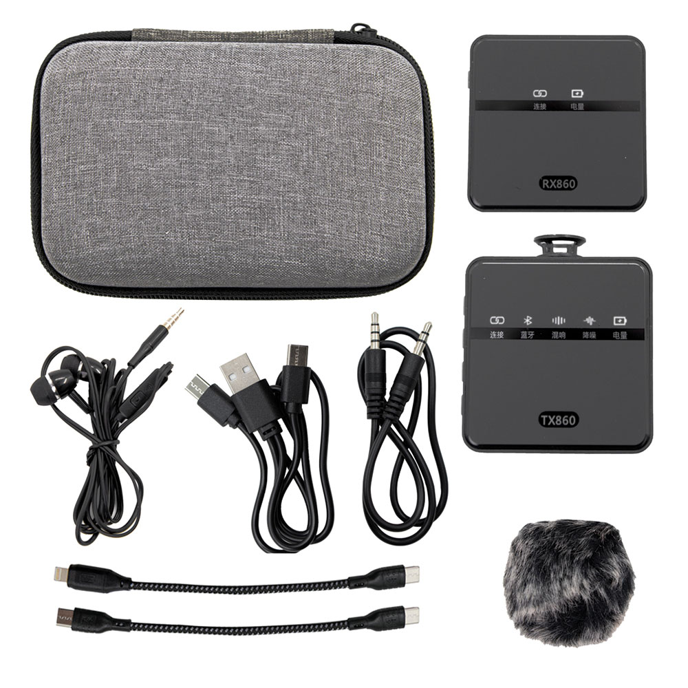 میکروفن یقه ای بی سیم انسر مدل Answer SX860 Wirreless Microphone | دیدنگار