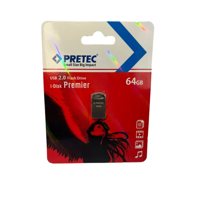 فلش مموری USB Flash PRETEC 64GB USB2 PREMIER | دیدنگار