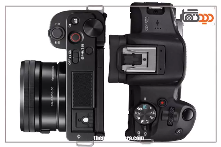 مقایسه دوربین ZVE10 II با R50